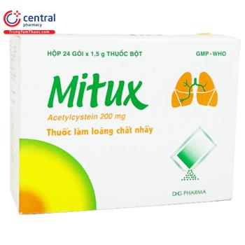 [CHÍNH HÃNG] Thuốc long đờm Mitux: cách dùng và giá bán