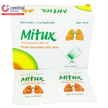 [CHÍNH HÃNG] Thuốc long đờm Mitux: cách dùng và giá bán