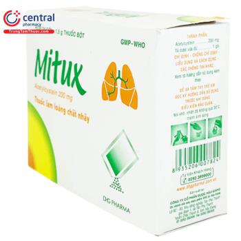 [CHÍNH HÃNG] Thuốc long đờm Mitux: cách dùng và giá bán