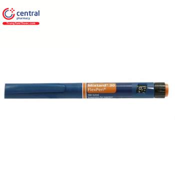 Thuốc Mixtard 30 Flexpen 100IU/ml 3ml -Thuốc điều trị tiểu đường