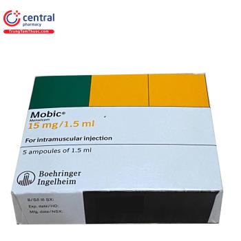 Thuốc Mobic 15mg/1.5ml điều trị viêm khớp dạng thấp, viêm xương khớp