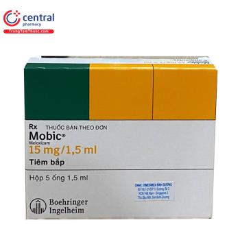 Thuốc Mobic 15mg/1.5ml điều trị viêm khớp dạng thấp, viêm xương khớp