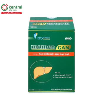 Thuốc Momen Gan - Bảo vệ gan, cải thiện gan nhiễm mỡ, men gan cao