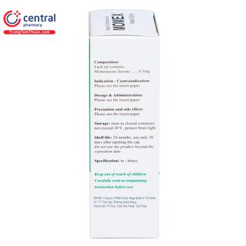 [CHÍNH HÃNG] Thuốc Momex Nasal Spray - Thuốc xịt trị viêm mũi dị ứng