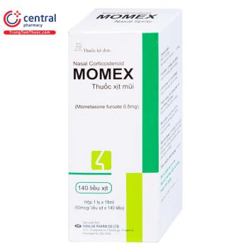 [CHÍNH HÃNG] Thuốc Momex Nasal Spray - Thuốc xịt trị viêm mũi dị ứng