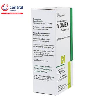 [CHÍNH HÃNG] Thuốc Momex Nasal Spray - Thuốc xịt trị viêm mũi dị ứng