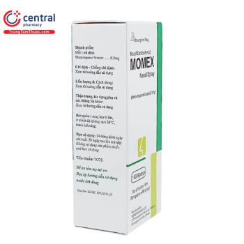 [CHÍNH HÃNG] Thuốc Momex Nasal Spray - Thuốc xịt trị viêm mũi dị ứng
