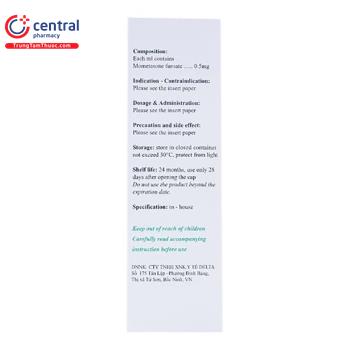 [CHÍNH HÃNG] Thuốc Momex Nasal Spray - Thuốc xịt trị viêm mũi dị ứng