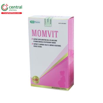 Thuốc Momvit - Bồi bổ, nâng cao sức đề kháng cho phụ nữ mang thai