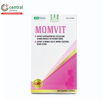 Thuốc Momvit - Bồi bổ, nâng cao sức đề kháng cho phụ nữ mang thai