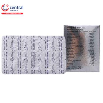 Thuốc Moriamin Forte - Cung cấp acid amin và các vitamin thiết yếu