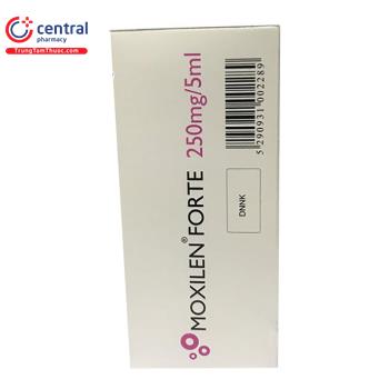[CHÍNH HÃNG] Thuốc Moxilen Forte 250mg/5ml: tác dụng, lưu ý