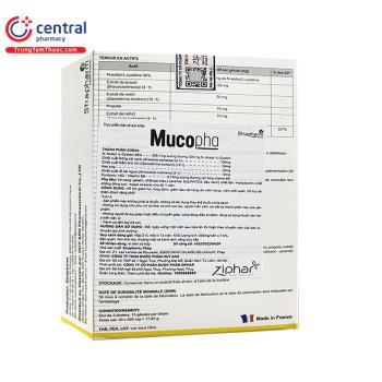 [CHÍNH HÃNG] Thuốc Mucopha giúp điều trị ho, giảm đờm