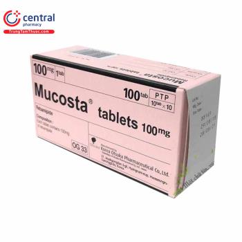 Thuốc Mucosta Tablets 100mg - Thuốc điều trị viêm loét dạ dày