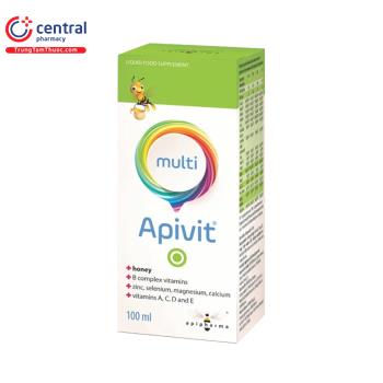 [CHÍNH HÃNG] Siro Multi Apivit bổ sung dưỡng chất cho cơ thể