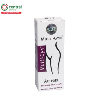 Multi-Gyn Actigel - Cân bằng pH âm đạo, giảm khô rát và viêm nhiễm