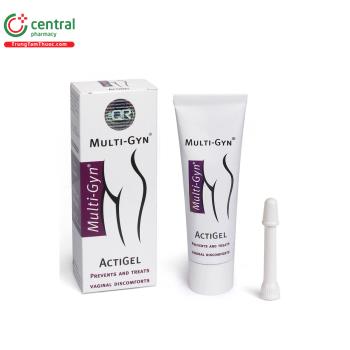 Multi-Gyn Actigel - Cân bằng pH âm đạo, giảm khô rát và viêm nhiễm