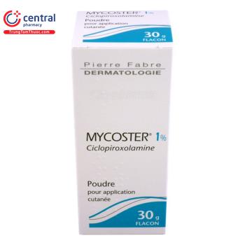 [CHÍNH HÃNG] Thuốc Mycoster 1% Poudre 30g- điều trị nấm kẽ chân