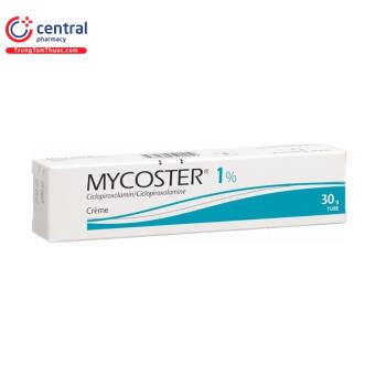[CHÍNH HÃNG] Thuốc Mycoster 1% (Tuýp) điều trị nấm da, lang ben