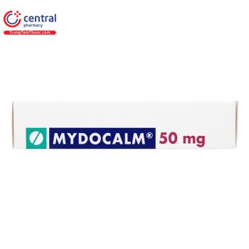 Thuốc giãn cơ Mydocalm 50mg: chỉ định, liều dùng, lưu ý sử dụng