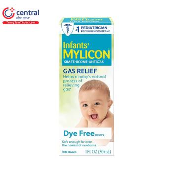 [CHÍNH HÃNG] Thuốc Mylicon Gas Relief Drops 30ml hỗ trợ tiêu hóa