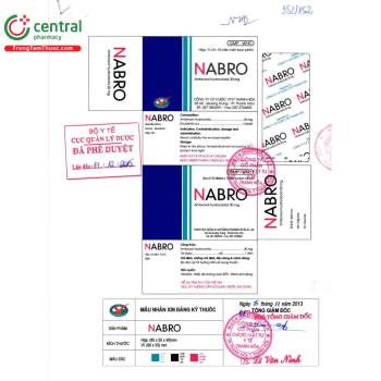 Thuốc Nabro 30mg hỗ trợ tiêu nhầy trong viêm phế quản mạn, hen phế quản