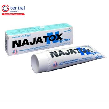 [CHÍNH HÃNG] Thuốc Najatox 40g - Thuốc bôi trị đau nhức xương khớp