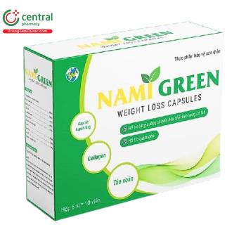 Thuốc Nami Green - Hỗ trợ chuyển hóa chất béo và giúp giảm tích tụ mỡ