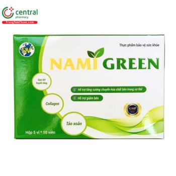Thuốc Nami Green - Hỗ trợ chuyển hóa chất béo và giúp giảm tích tụ mỡ