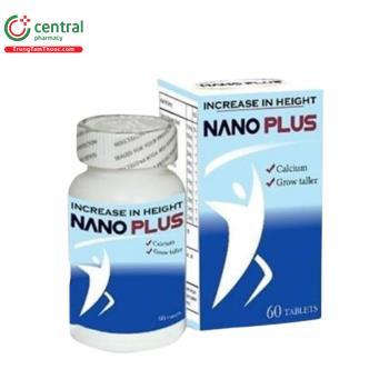 Thuốc Nano Plus - Bổ sung Canxi, tăng cương phát triển chiều cao