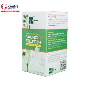 [CHÍNH HÃNG] Nano Rutin OIC giải pháp cho người suy giãn tĩnh mạch
