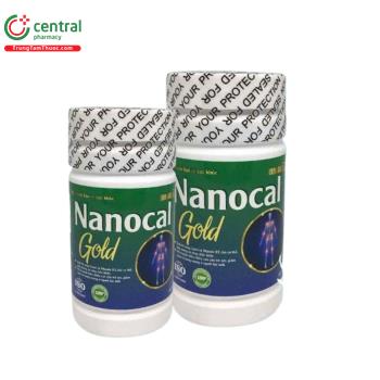 Thuốc Nanocal Gold bổ sung canxi, vitamin D3 giúp xương, răng chắc khỏe