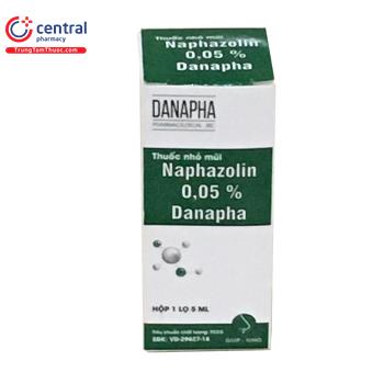 [CHÍNH HÃNG] Thuốc nhỏ mũi Naphazolin 0.05% Danapha: tác dụng, lưu ý