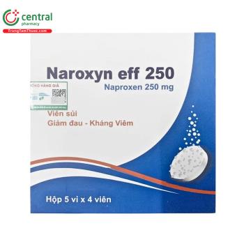 Naroxyn Eff 250mg điều trị bệnh xương khớp, viêm cột sống dính khớp