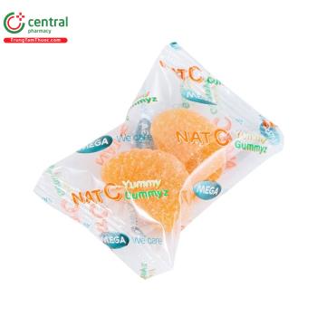 Kẹo dẻo Nat C Yummy Gummyz (Hộp 25 túi) - Hỗ trợ tăng cường sức đề ...