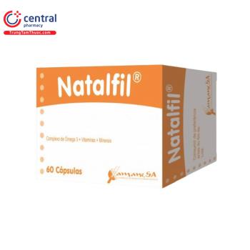 [CHÍNH HÃNG] Thuốc Natalfil bổ sung dưỡng chất cho bà bầu