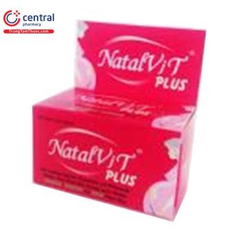 Thuốc Natalvit Plus bổ sung các khoáng chất cần thiết cho cơ thể