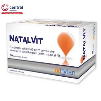 Thuốc Natalvit bổ sung vitamin, khoáng chất: liều dùng, giá bán