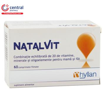 Thuốc Natalvit bổ sung vitamin, khoáng chất: liều dùng, giá bán