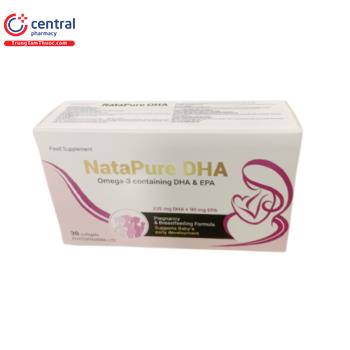 [CHÍNH HÃNG] Natapure DHA: Viên uống bổ sung DHA, EPA cho mẹ bầu