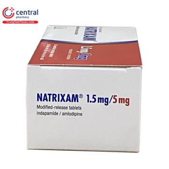 [CHÍNH HÃNG] Thuốc Natrixam 1.5mg/5mg - Điều trị tăng huyết áp vô căn