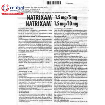 [CHÍNH HÃNG] Thuốc Natrixam 1.5mg/5mg - Điều trị tăng huyết áp vô căn