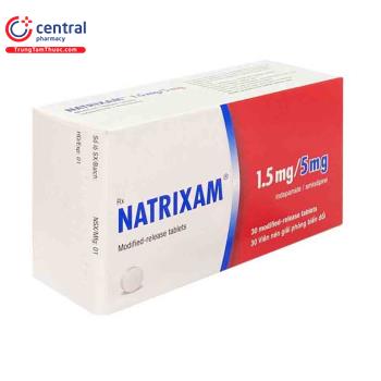 [CHÍNH HÃNG] Thuốc Natrixam 1.5mg/5mg - Điều trị tăng huyết áp vô căn