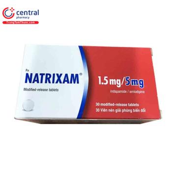 [CHÍNH HÃNG] Thuốc Natrixam 1.5mg/5mg - Điều trị tăng huyết áp vô căn