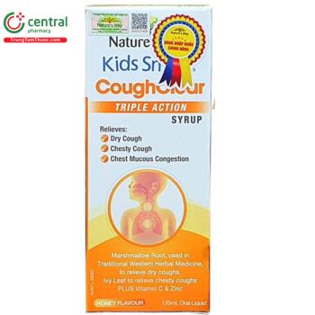 Thuốc Nature's Way Kids Smart CoughClear Triple Action Syrup Giúp giảm ho
