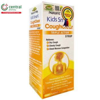Thuốc Nature's Way Kids Smart CoughClear Triple Action Syrup Giúp giảm ho