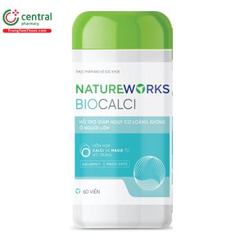 Thuốc NatureWorks Biocalci hỗ trợ giảm nguy cơ loãng xương ở người lớn