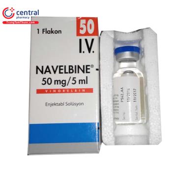 Thuốc Navelbine 50mg/5ml - Thuốc điều trị ung thư hiệu quả