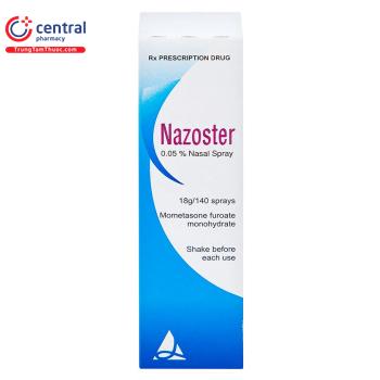 Thuốc Nazoster 0.05% Spr: Cách dùng – liều dùng, lưu ý khi sử dụng