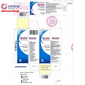 Thuốc Nazoster 0.05% Spr: Cách dùng – liều dùng, lưu ý khi sử dụng